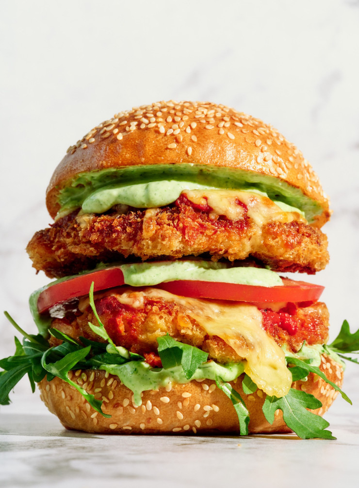 The Parmageddon Chicken Burger » Dish Magazine