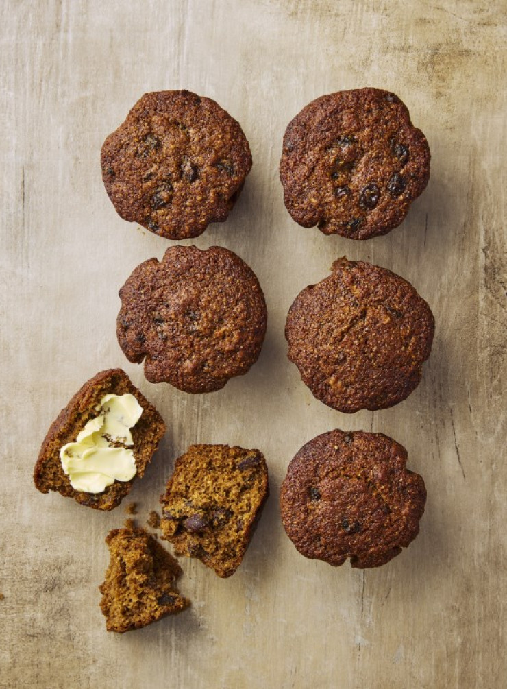 Sticky Bran and Raisin Muffins » Dish Magazine