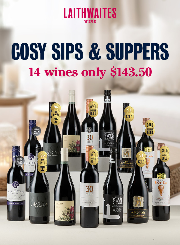 Winter Red Wine Deal – 14-Bottle Collection Delivered for $143.50 ...