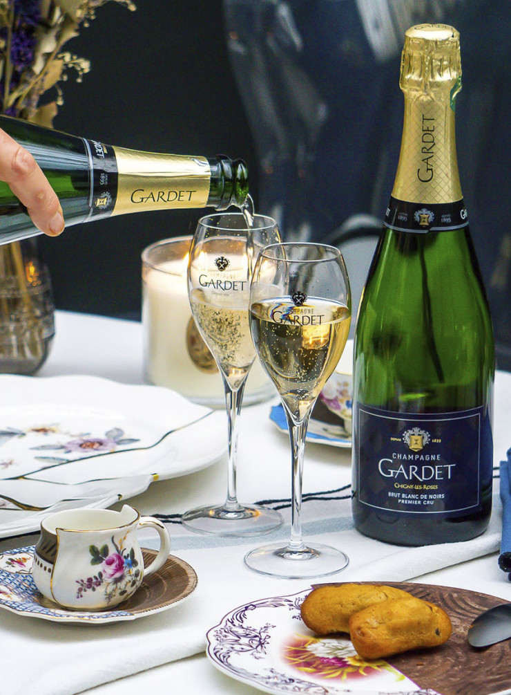 Drink Smarter this Christmas. Drink Champagne Gardet. » Dish Magazine
