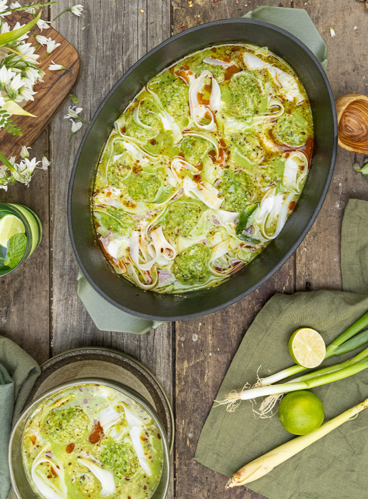 Thai Fishballs in a Green Coconut Broth » Dish Magazine
