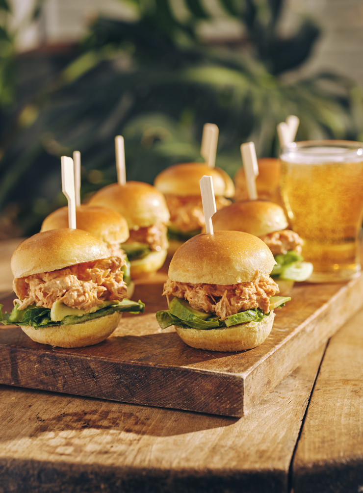 Spicy Chicken Sliders » Dish Magazine