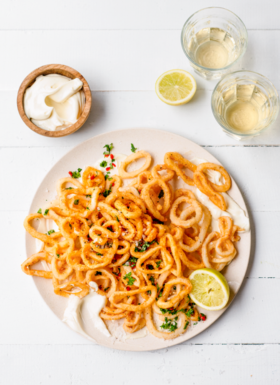 Chipotle, Lime and Garlic Squid » Dish Magazine