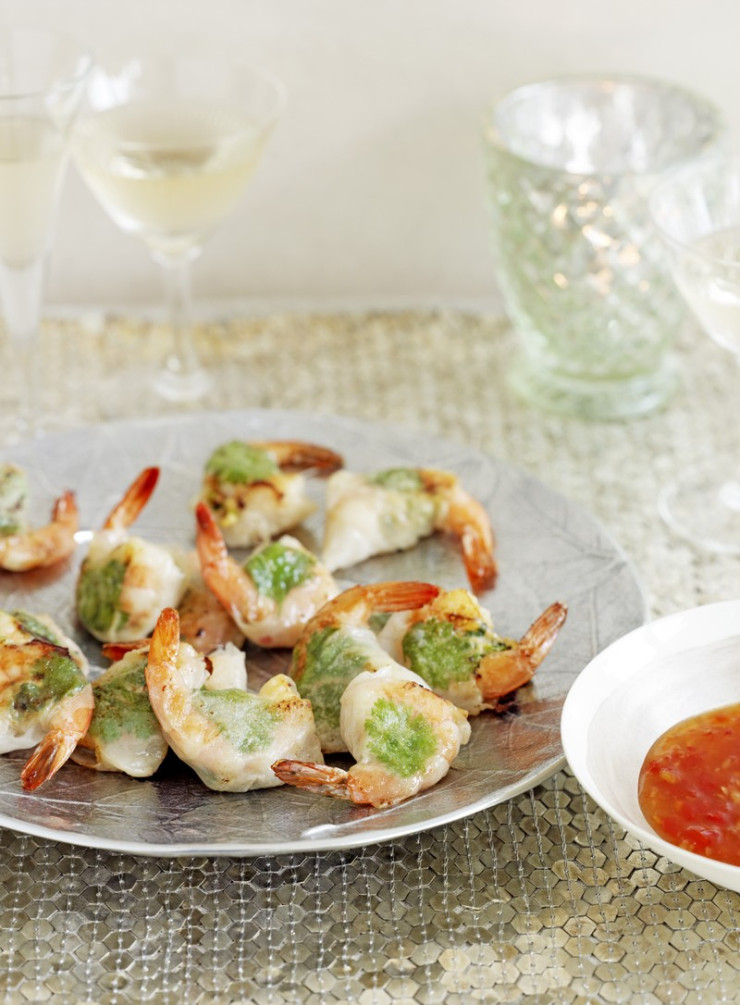 Prawn Rice Paper Parcels » Dish Magazine