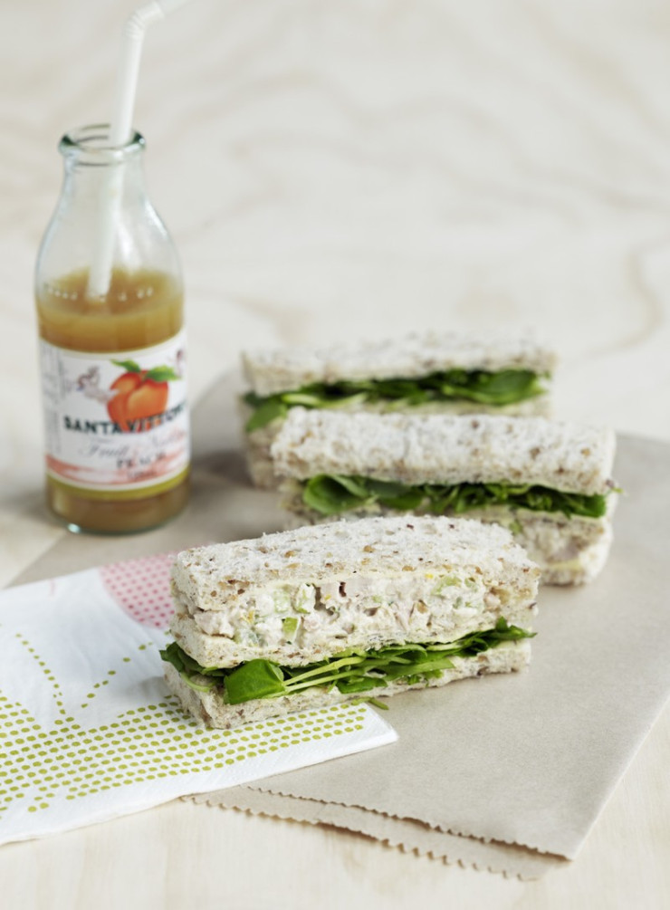 Chicken, Walnut and Watercress Sandwiches » Dish Magazine