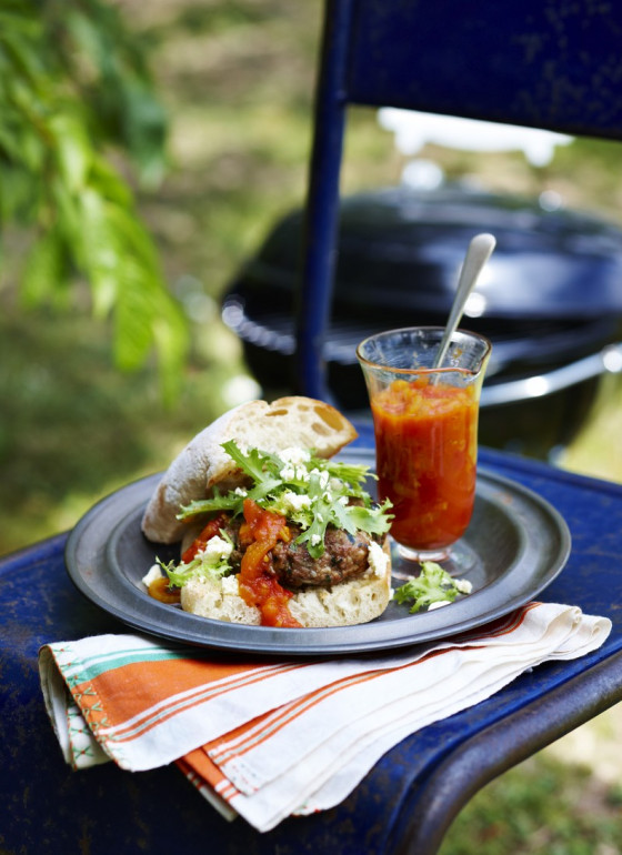 Moroccan Lamb Burgers on Roasted Potato Buns » Dish Magazine