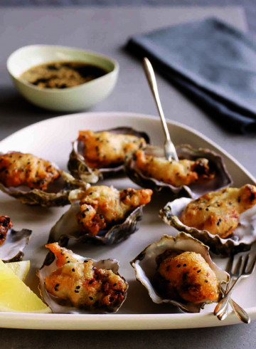 Oysters with Wasabi Mayo and Toasted Crumbs » Dish Magazine