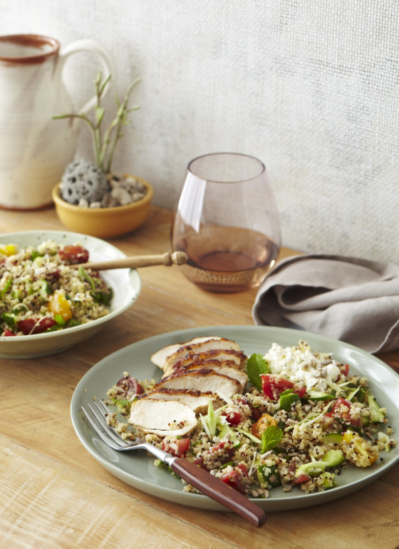 Quick Thai Poached Chicken Salad » Dish Magazine