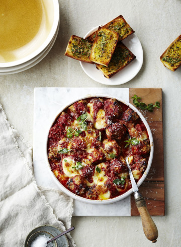 Baked Mexican Pork Meatballs with Salsa Verde | dish » Dish Magazine