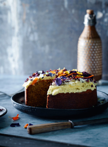 Lemon Cakes with Mascarpone and Lemon Curd | dish » Dish Magazine