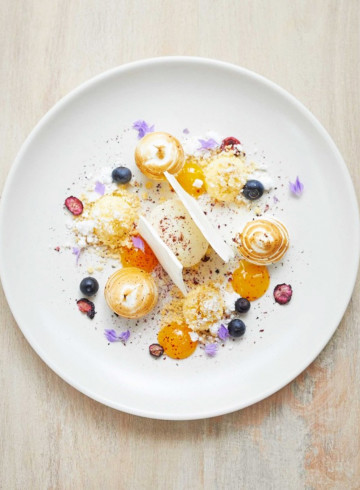 The French Cafe's Deconstructed Lemon Meringue Pie » Dish Magazine