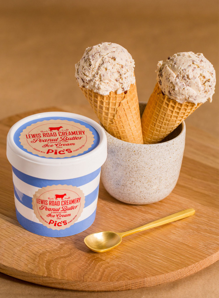 Lewis Road Creamery's nutty new ice cream » Dish Magazine
