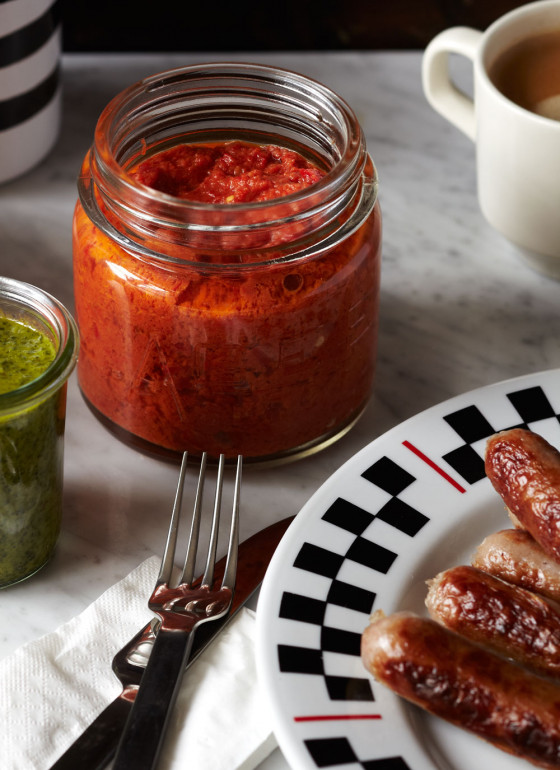 Chunky Sweetcorn and Red Capsicum Relish » Dish Magazine